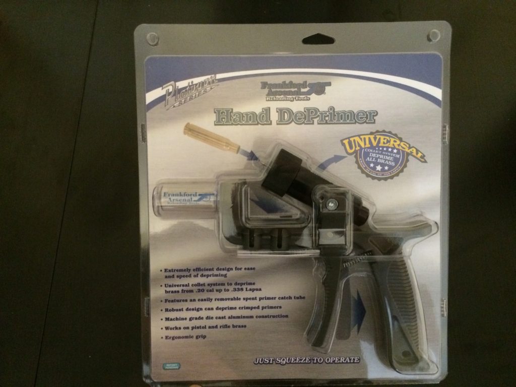 Frankford Arsenal Platinum Series Hand Depriming Tool | Review ⋆ Primer ...