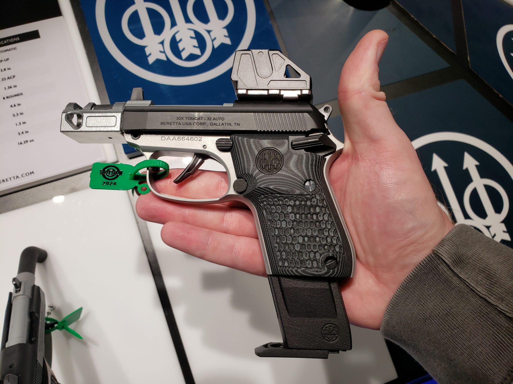 Beretta 30X Tomcat - SHOT Show 2024 ⋆ Primer Peak